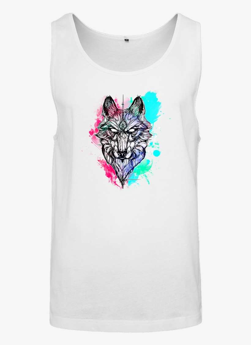 Rainbow Wolf Nerds Geeks Shirts Itler Linuxfans Geeks PNG Image ...