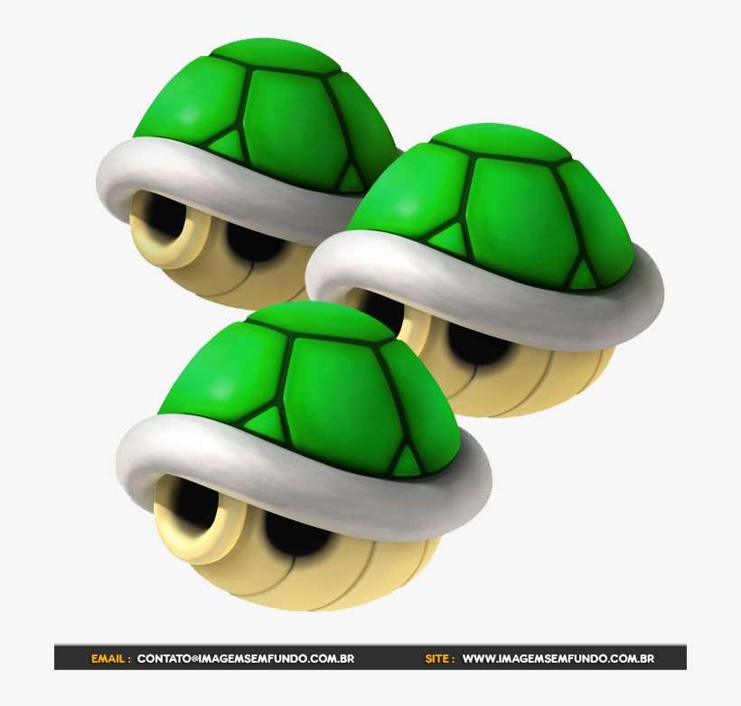 Png Resolução - Mario Kart Green Shell PNG Image | Transparent PNG Free ...