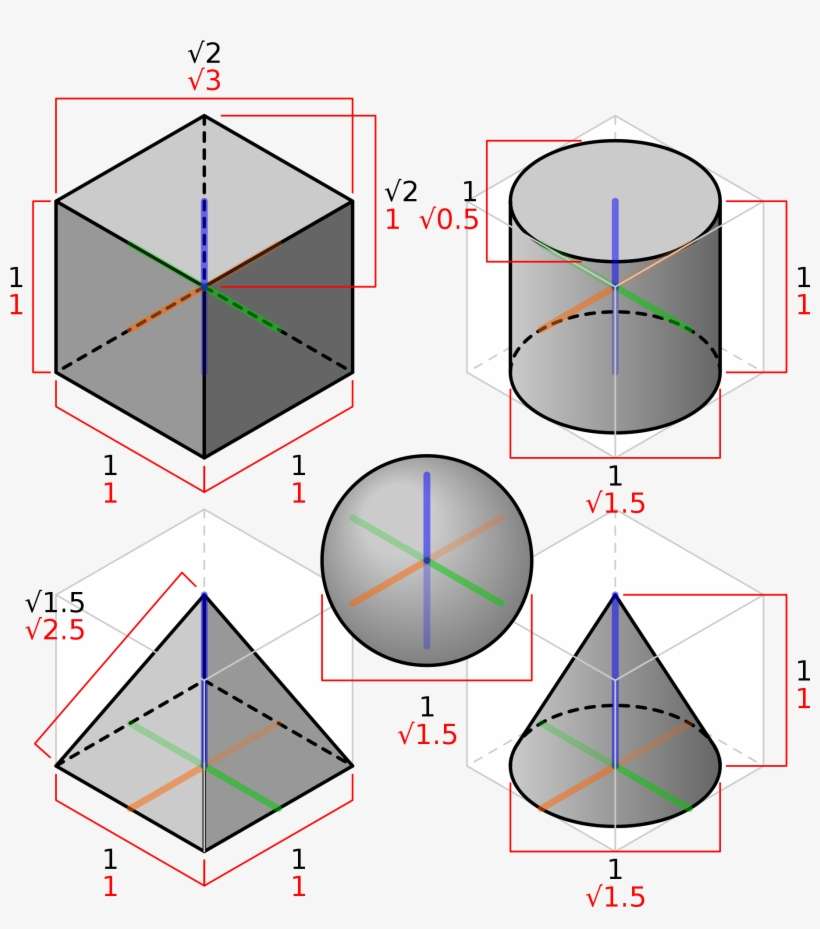 Open - Example Of Isometric Drawing PNG Image | Transparent PNG Free ...