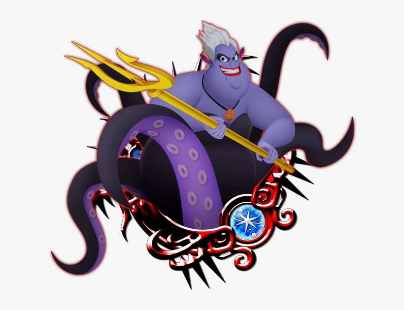 Download Hd Ursula - Kingdom Hearts Unchained Ursula | Transparent PNG ...