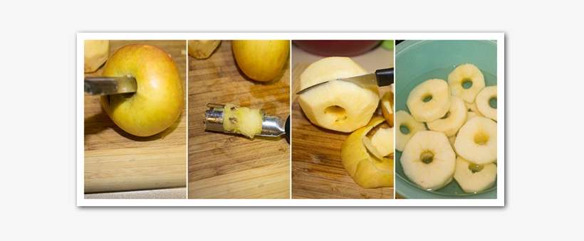 Peel And Core The Apples Slice In ¼ Inch Rings And - Apple PNG Image ...
