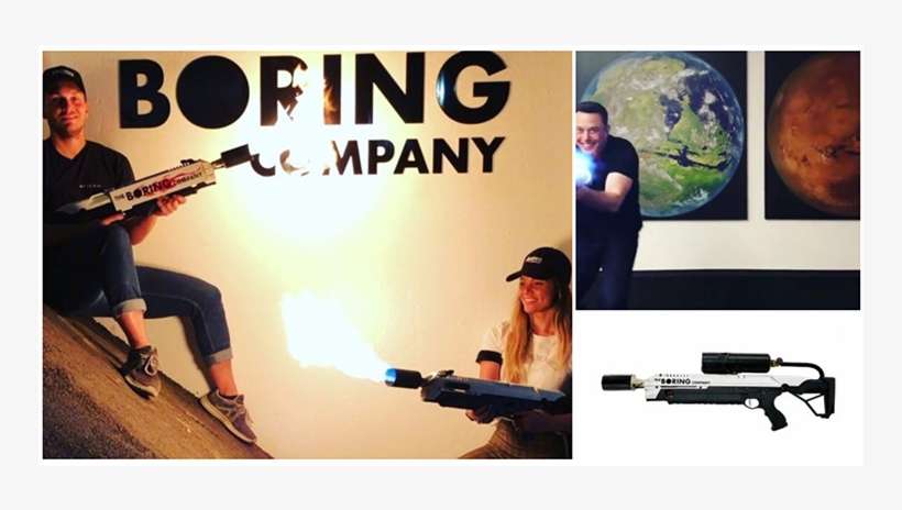 Elon Musk - Elon Musk With Flamethrower PNG Image | Transparent PNG ...