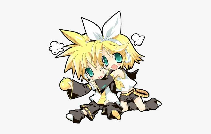 Download Chibi Png Hd - Kagamine Rin Len Chibi | Transparent PNG ...