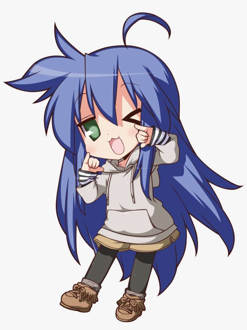 Download Png - Anime Chibi Lucky Star PNG Image | Transparent PNG Free ...
