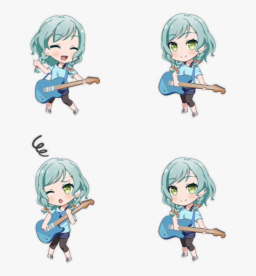 Download Practice Wear Chibi - Bang Dream Hina Chibi | Transparent PNG ...
