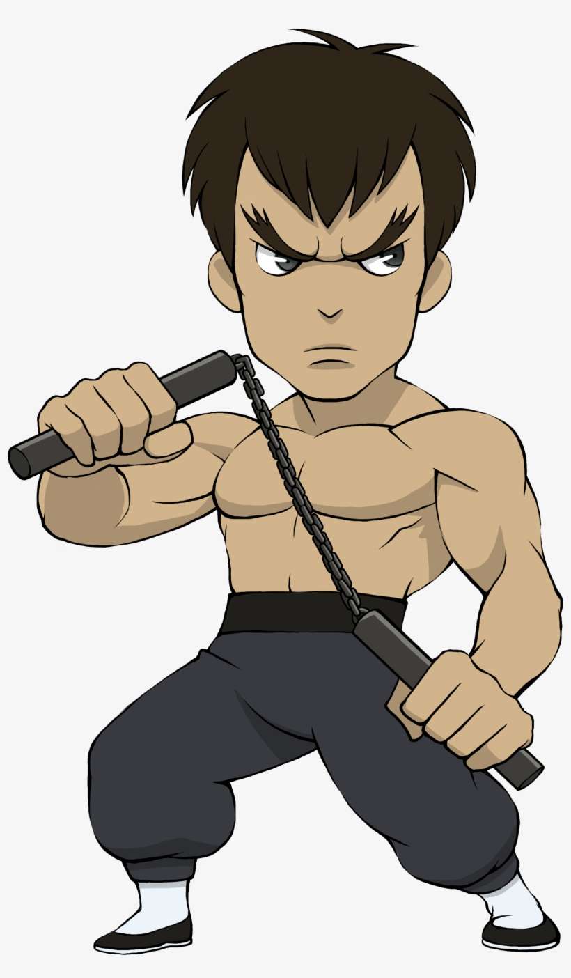 Feilong Ultra Sf4 Chib - Fei Long Street Fighter Chibi PNG Image ...