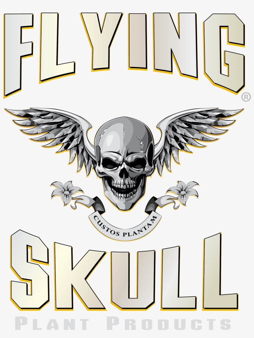 Welcome To Flying Skull Plant Products - Flying Skull Logo PNG Image ...