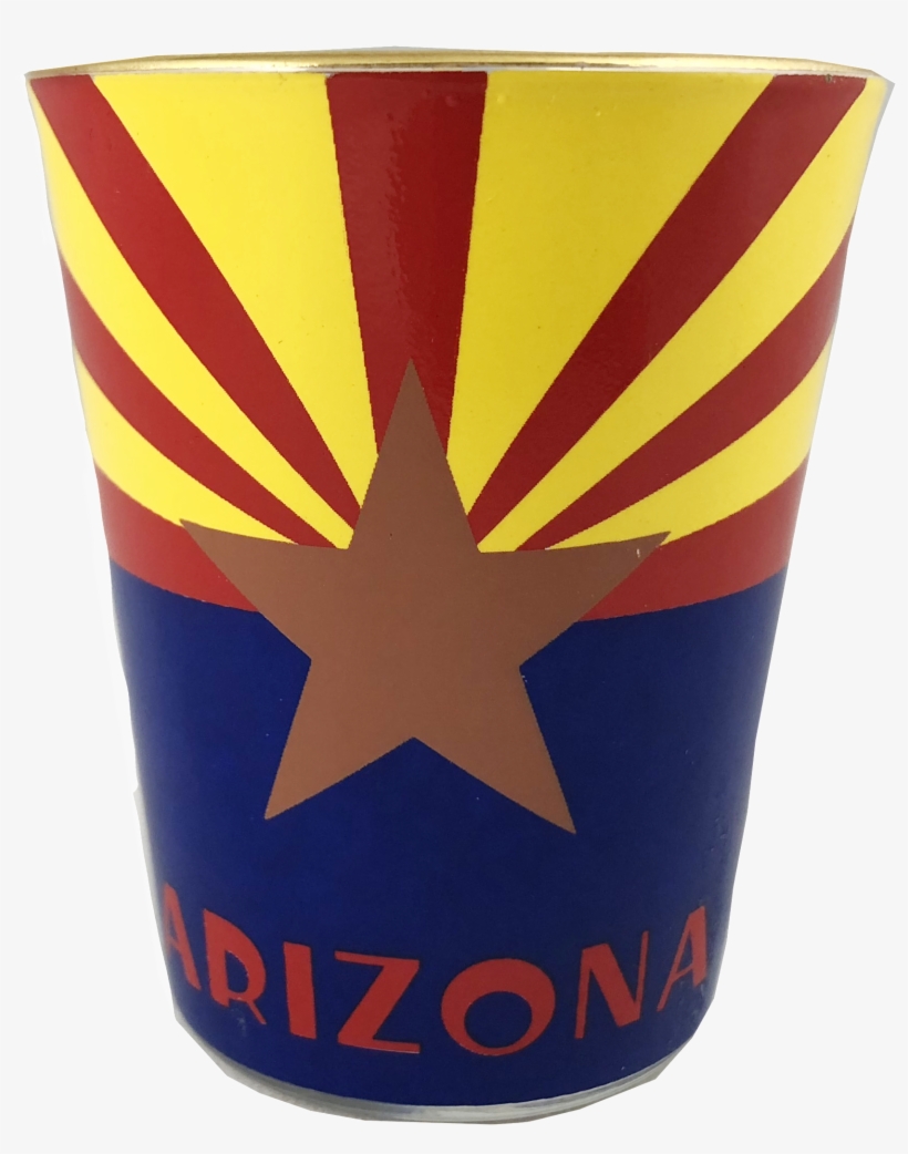 Arizona Flag Shot Glass - Arizona PNG Image | Transparent PNG Free ...