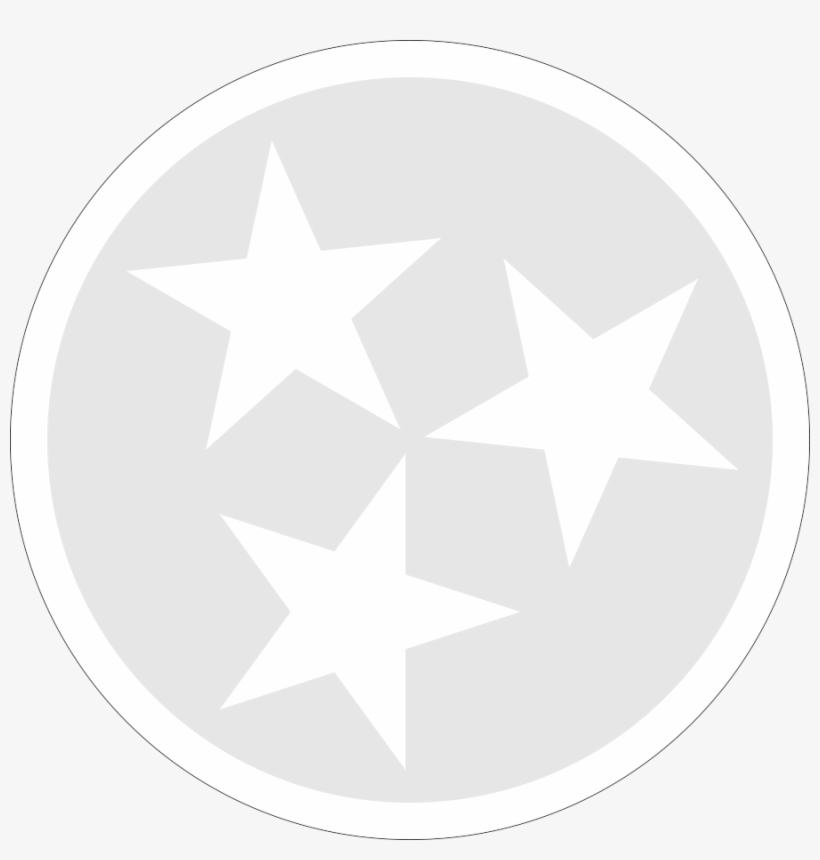 Clear 3" Tri-star Sticker - Tennessee PNG Image | Transparent PNG Free ...