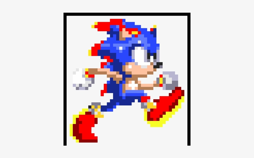 Download Sonic 3 Running Sprite - Sonic 3 Mania Sprites | Transparent ...