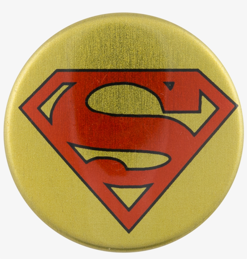 Superman Gold Entertainment Button Museum - Superman Man Of Steel Solar ...