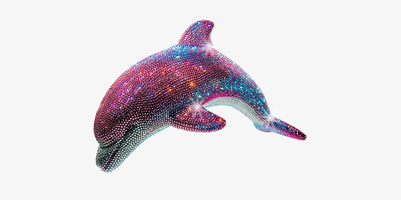 This Pink Dolphin Will Add Sparkle And Pizazz To A - Dolphin PNG Image ...