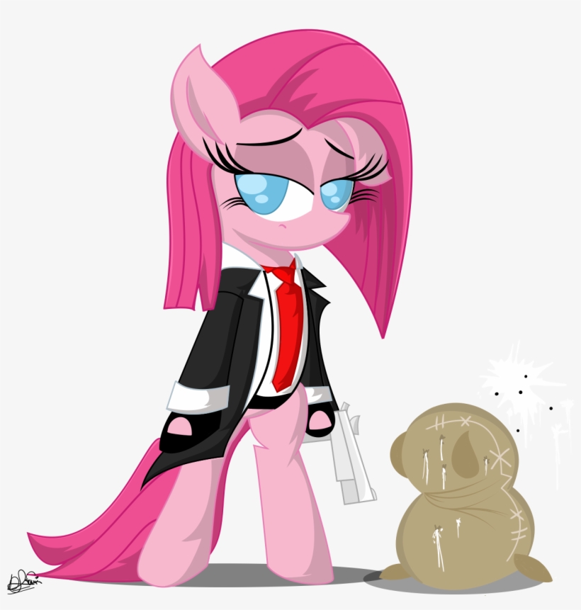 Pony Princess Celestia Agent 47 Pink Mammal Cartoon - Pinkie Pie PNG ...