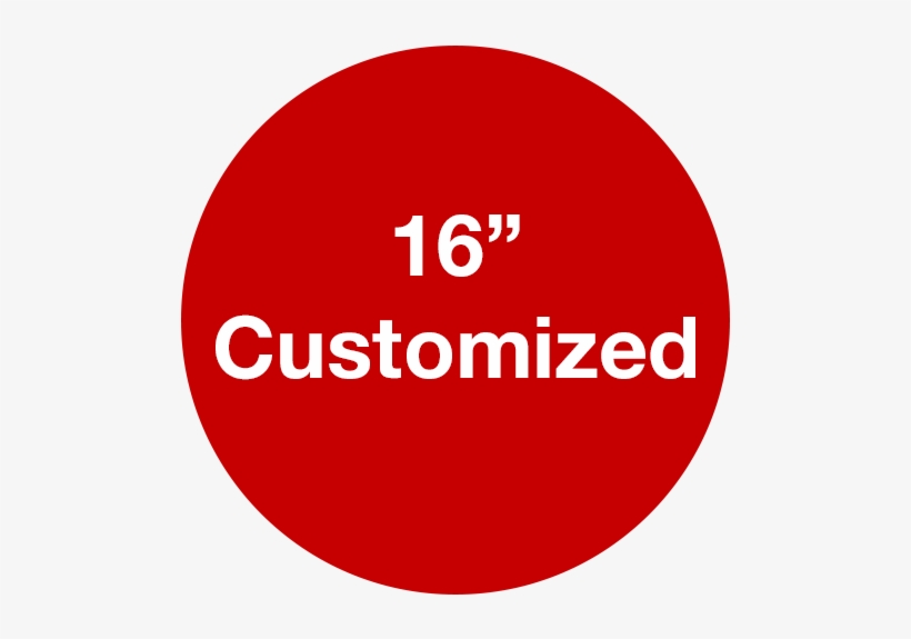 16" Wide Red Circle - Sign PNG Image | Transparent PNG Free Download on ...