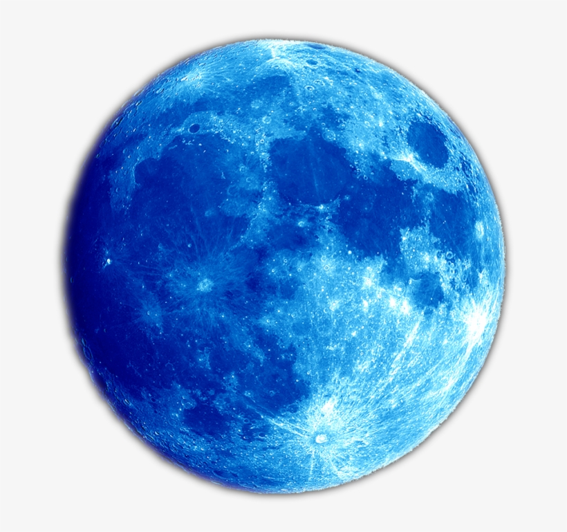 Blue Moon Png - Blue Full Moon Png PNG Image | Transparent PNG Free ...