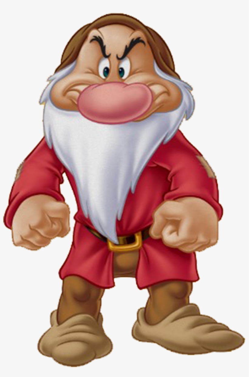Free Grumpy Dwarf Clipart
