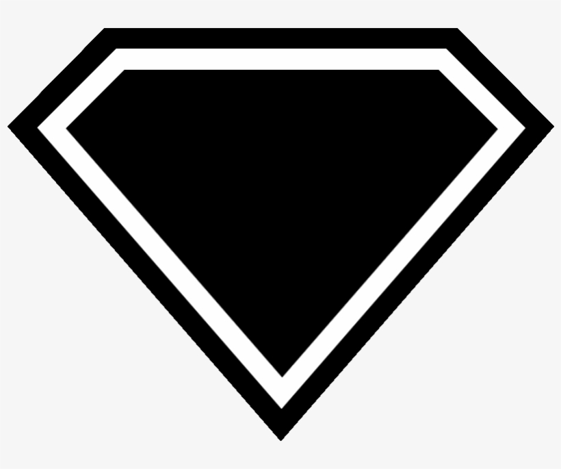 Superman Cape Logo - Blank Superman Logo Png PNG Image | Transparent ...