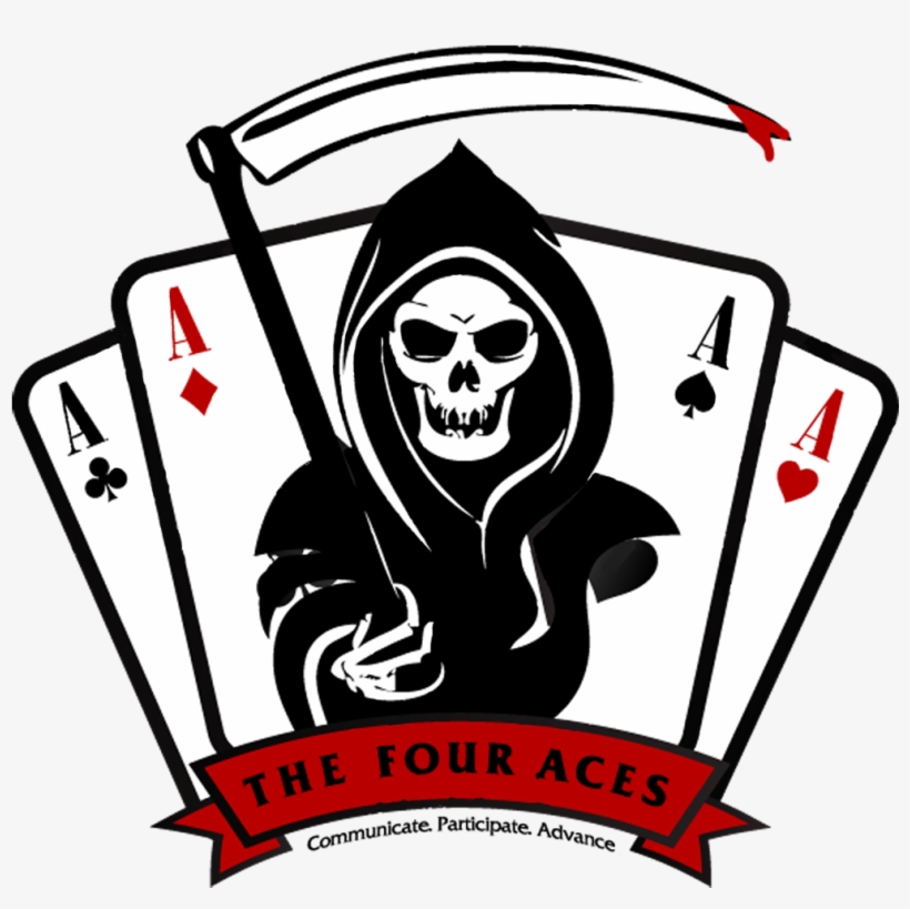 Download The Four Aces Logo - Decal Png | Transparent PNG Download ...