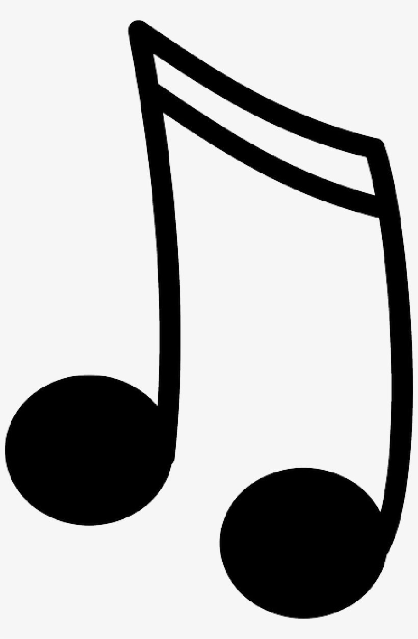 Download 15 Black Music Note Icon Image - Note Clipart | Transparent ...