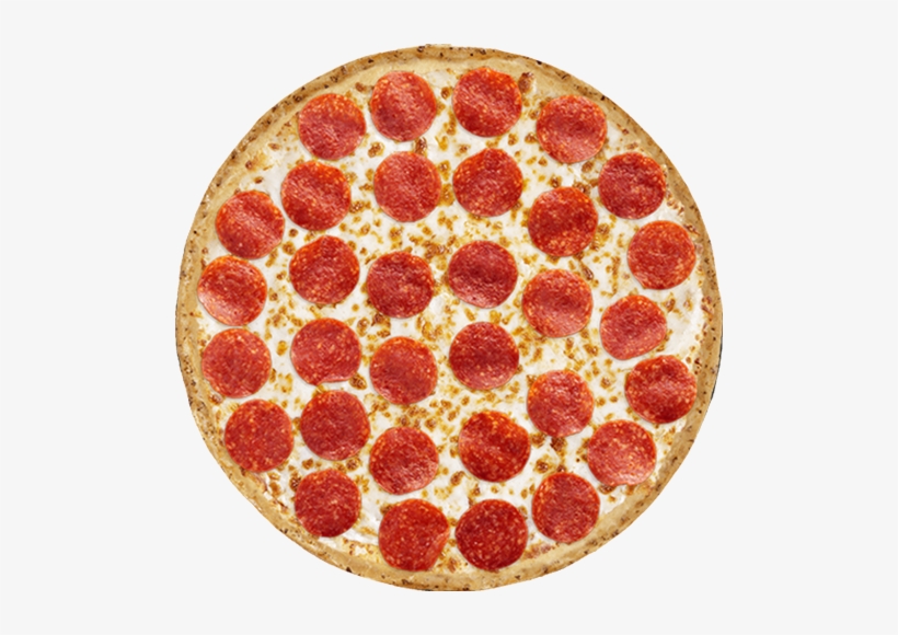 Download Pepperoni Pizza - Pepperoni Pizza Top View | Transparent PNG ...