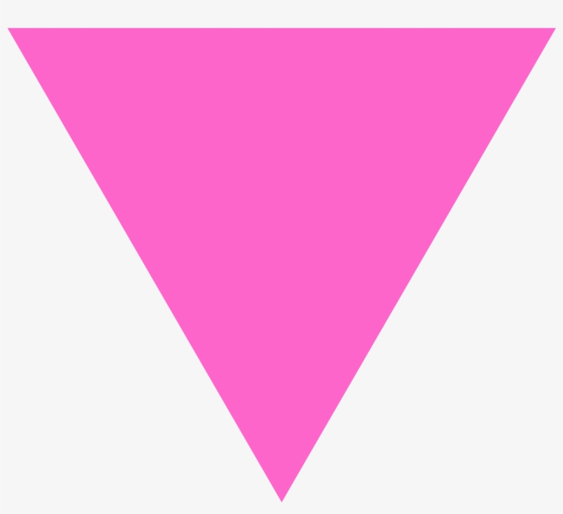 Download File - Pink Triangle - Svg - Pink Triangle Png | Transparent ...
