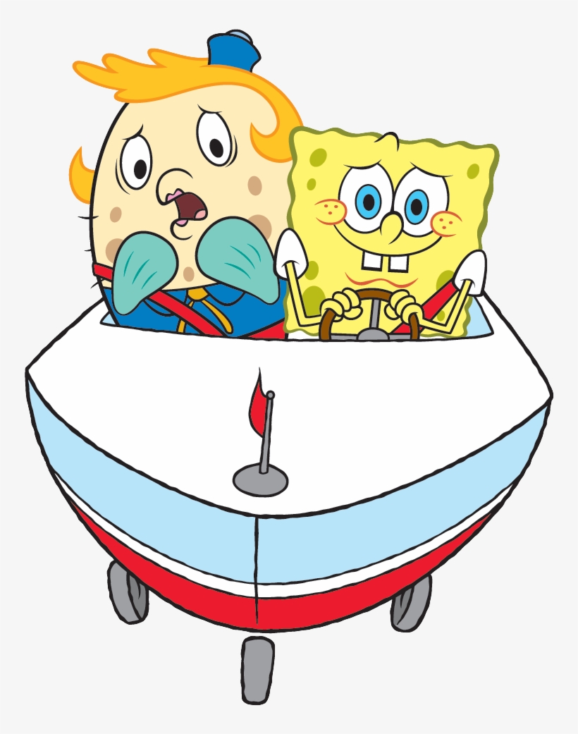 Freeuse Download Image Mrs Puff With Driving In Boatmobile - Spongebob ...
