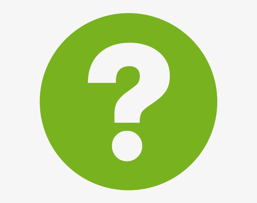 Question Mark - Green Question Mark Icon PNG Image | Transparent PNG ...