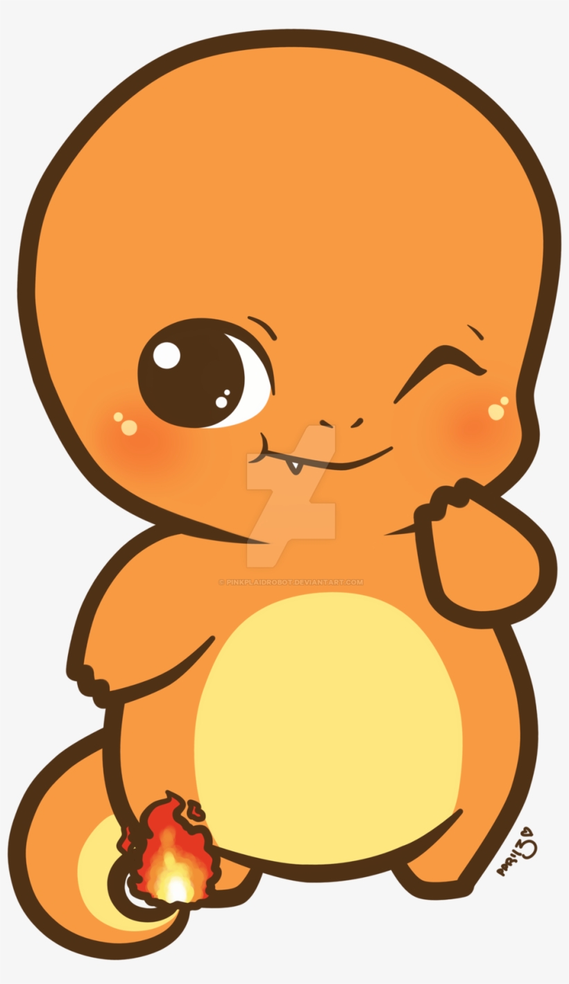 Charmander Chibi Charm By Pinkplaidrobot On Deviantart PNG Image ...