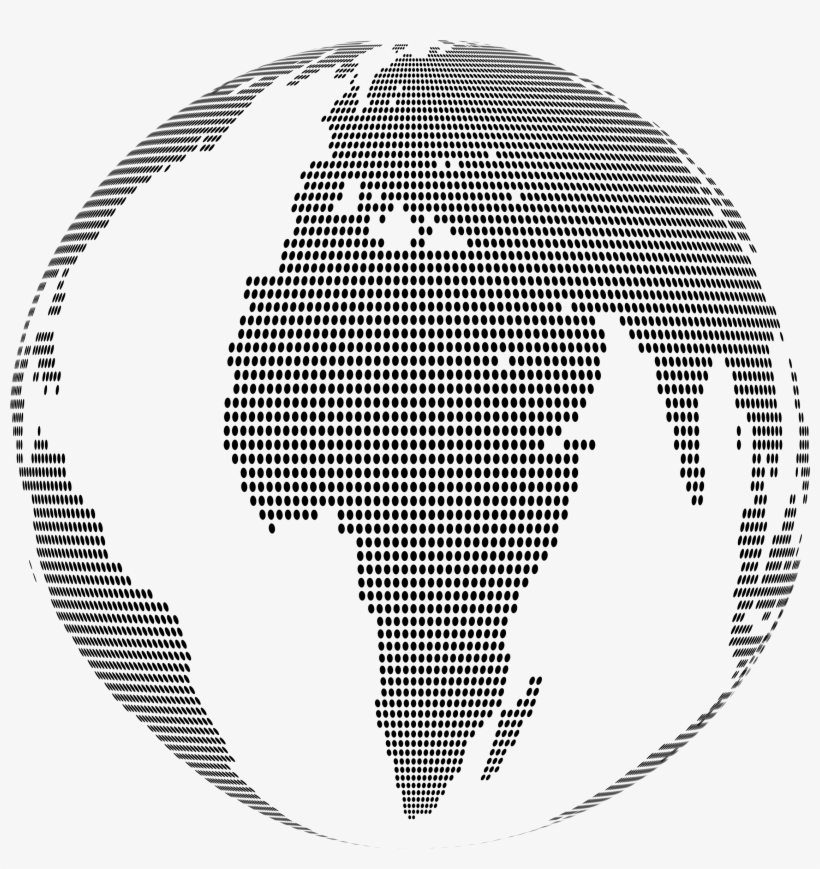 This Free Icons Png Design Of World Map Globe Dots PNG Image ...