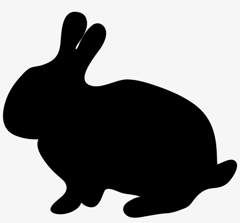 Rabbit Icons Free And - Rabbit Silhouette Png PNG Image | Transparent ...
