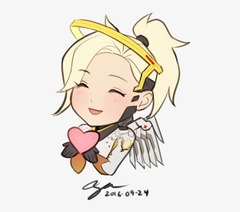 Nancy Teeple - Chibi Mercy Transparent PNG Image | Transparent PNG Free ...