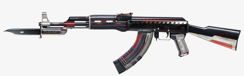 Ak47-knife Ares - Ak 47 Knife Dual Magazine Ares PNG Image ...