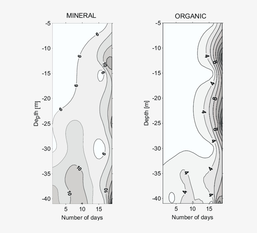 Rate Of Sedimentation Of Mineral And Organic Particles - Diagram PNG ...