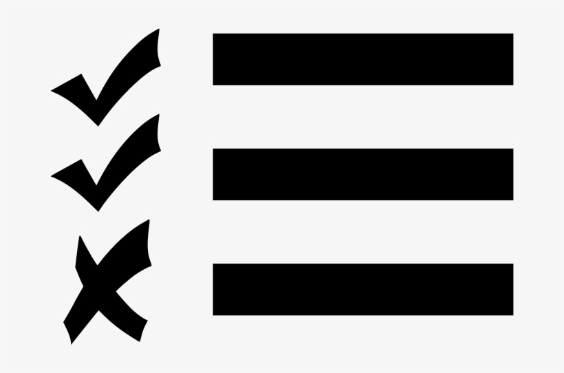 Banner Svg Checkbox Questionnaire List Free Image Icon - Quiz Escolar ...