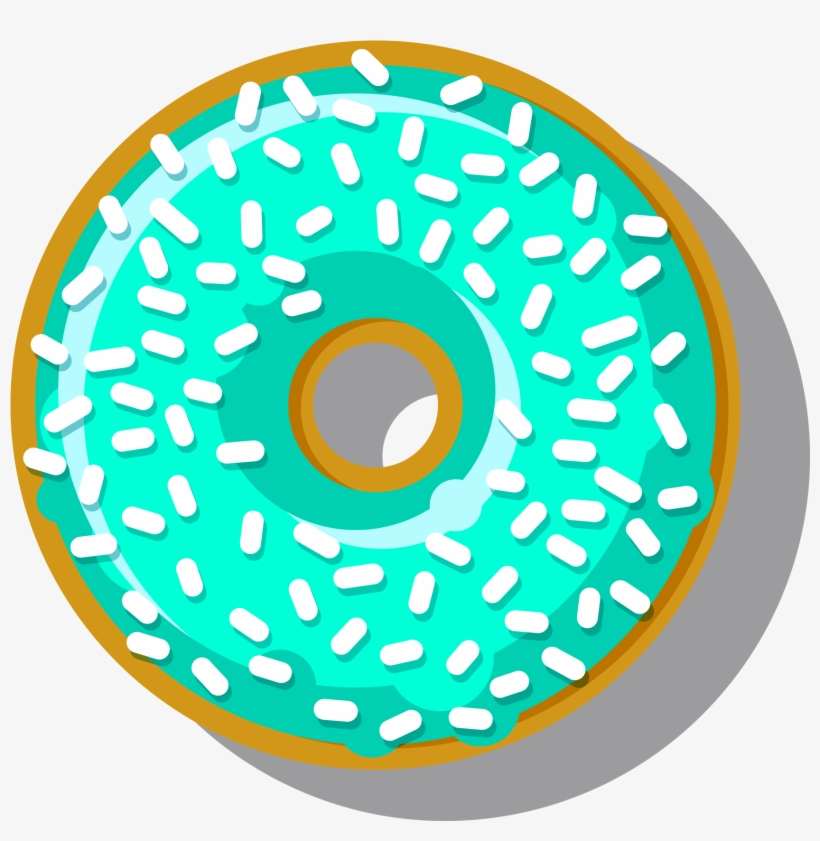 Pink Donut Clipart - Transparent Donuts Blue PNG Image | Transparent ...