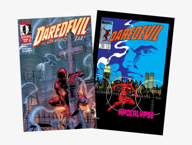 Download Marvel's Daredevil Comic Covers - Daredevil | Transparent PNG ...