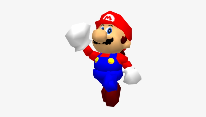 Download Super Npc Cm Roblox - Mario 64 Mario Transparent | Transparent ...