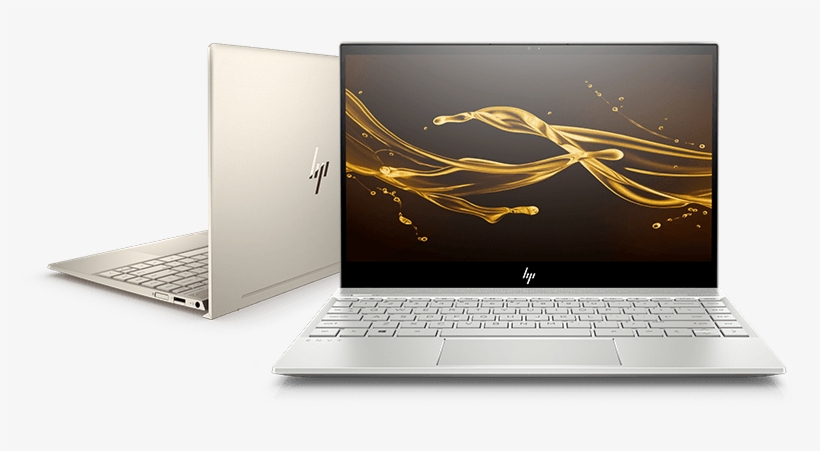 Envy Laptop Open Front And Side Back - Hp Envy 13 Ad174tu PNG Image ...