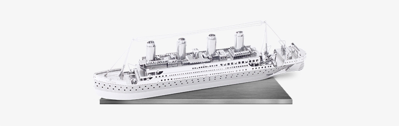 Picture Of Titanic - Metal Earth 3d Model Kit - Titanic PNG Image ...