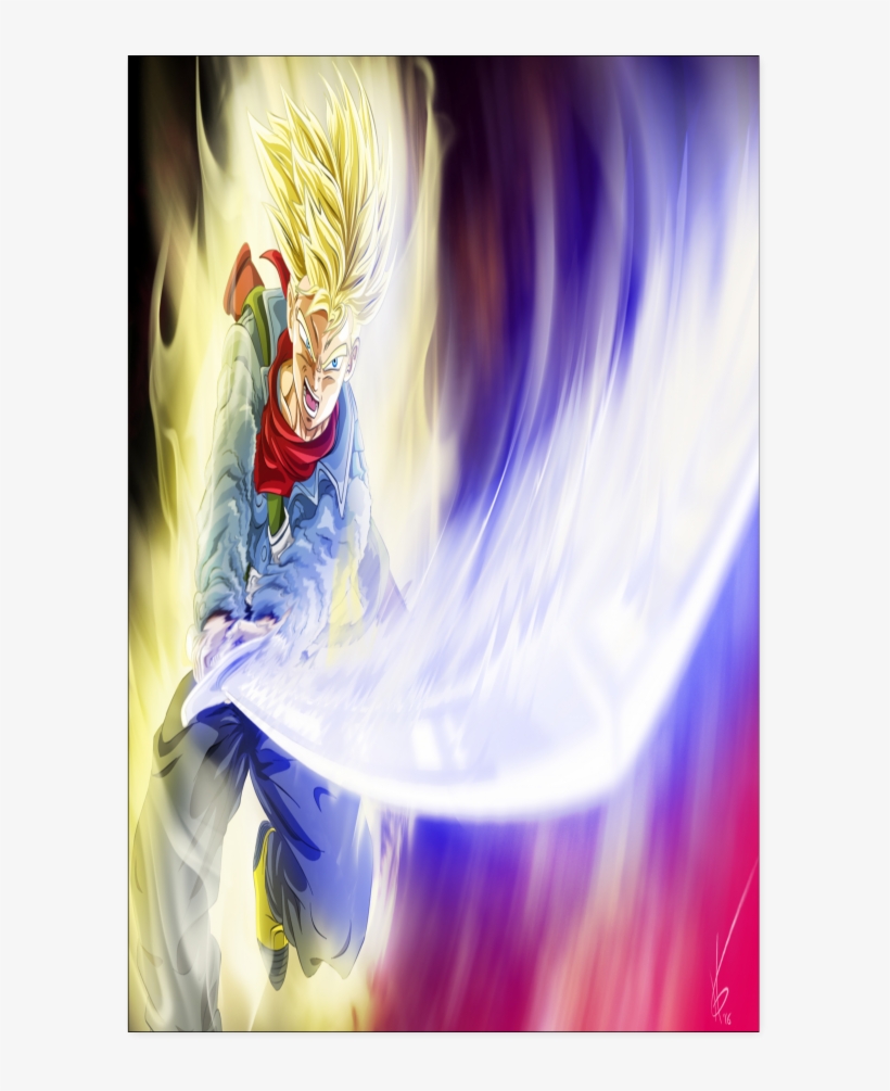 Ss Rage Future Trunks Poster - Trunks PNG Image | Transparent PNG Free ...