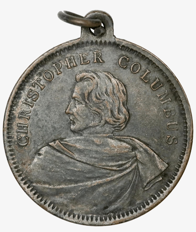 Scarce 1893 Chicago Worlds Fair Christopher Columbus - Coin PNG Image ...