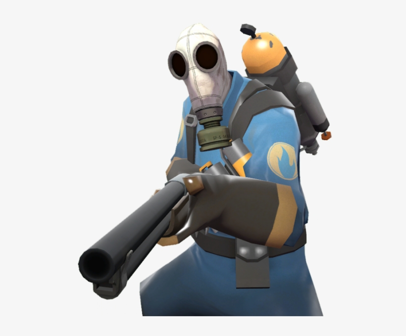 Personnage Garrys Mod Png - Tf2 Blue Pyro PNG Image | Transparent PNG ...