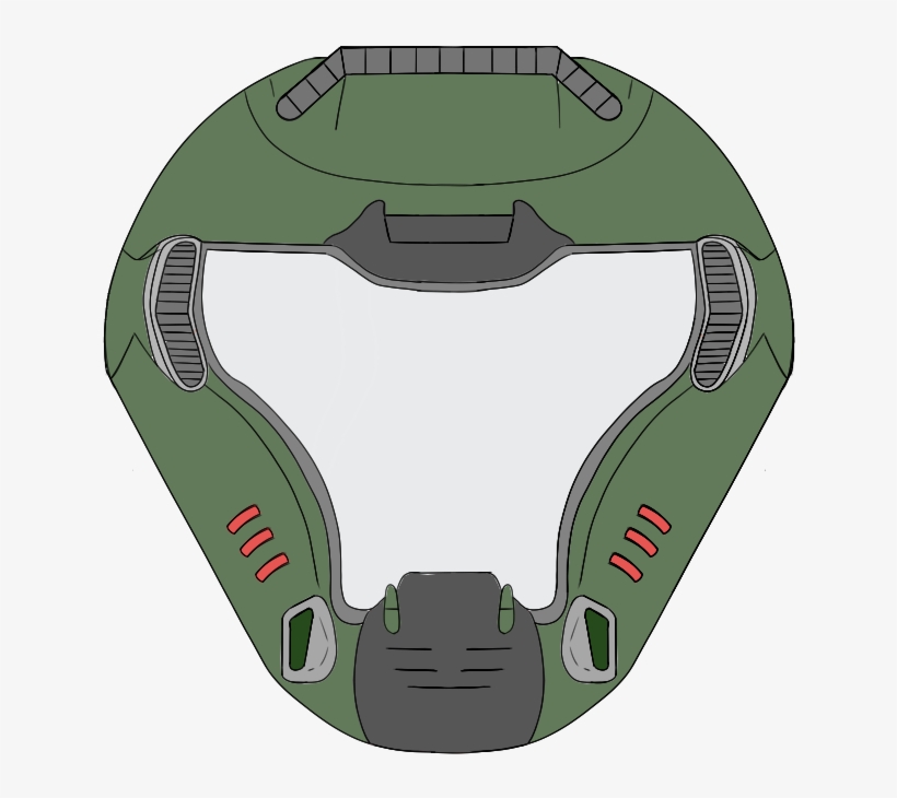 Svg Royalty Free Library By Irish John On Deviantart - Doom 2016 Helmet ...