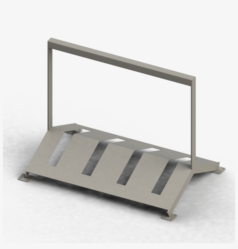 Download Our Um Bike Rack Design Detail Pdf - Handrail PNG Image ...