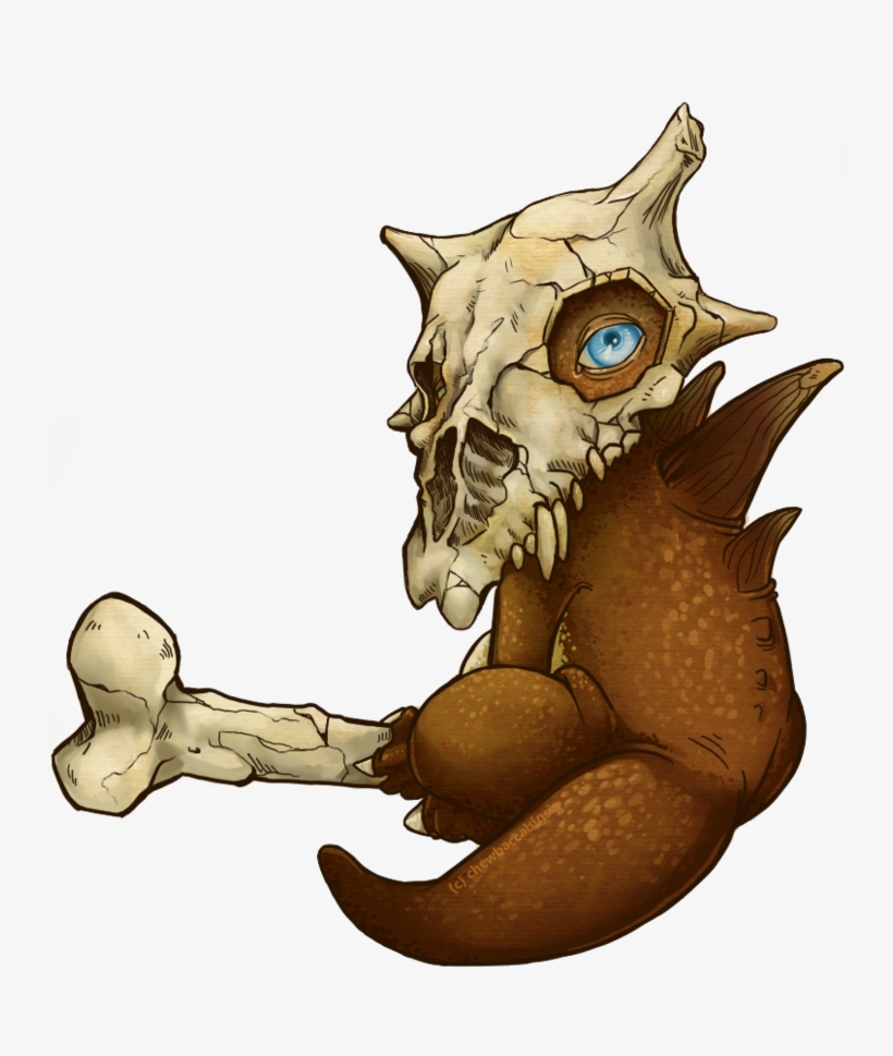 By Chewy Meowth On - Cubone Without Its Skull PNG Image | Transparent ...
