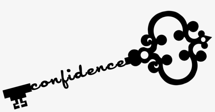 Confidence Drawing Confident Girl - Confidence Is Key PNG Image ...