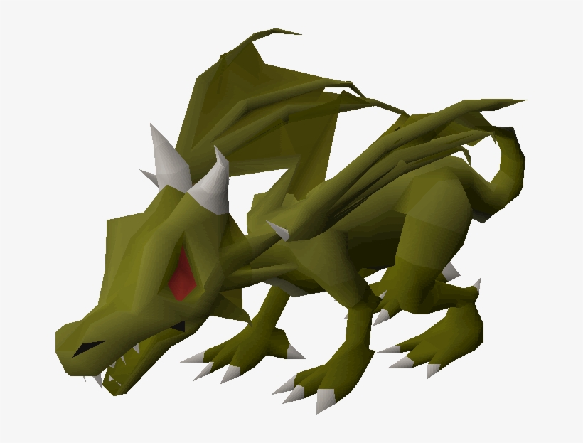 Baby Green Dragon - Runescape Green Dragon PNG Image | Transparent PNG ...