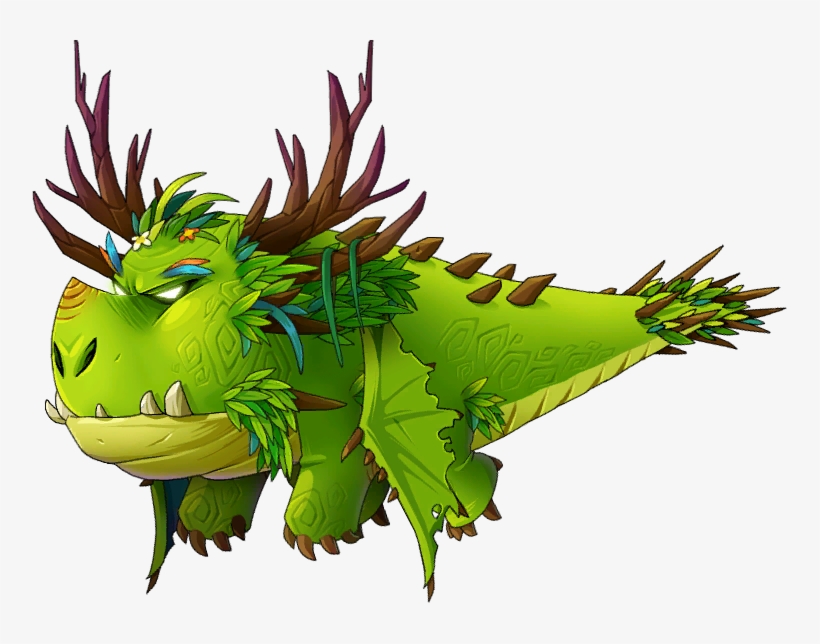 Download Where Boss Lucid Green Dragon Located - Illustration ...