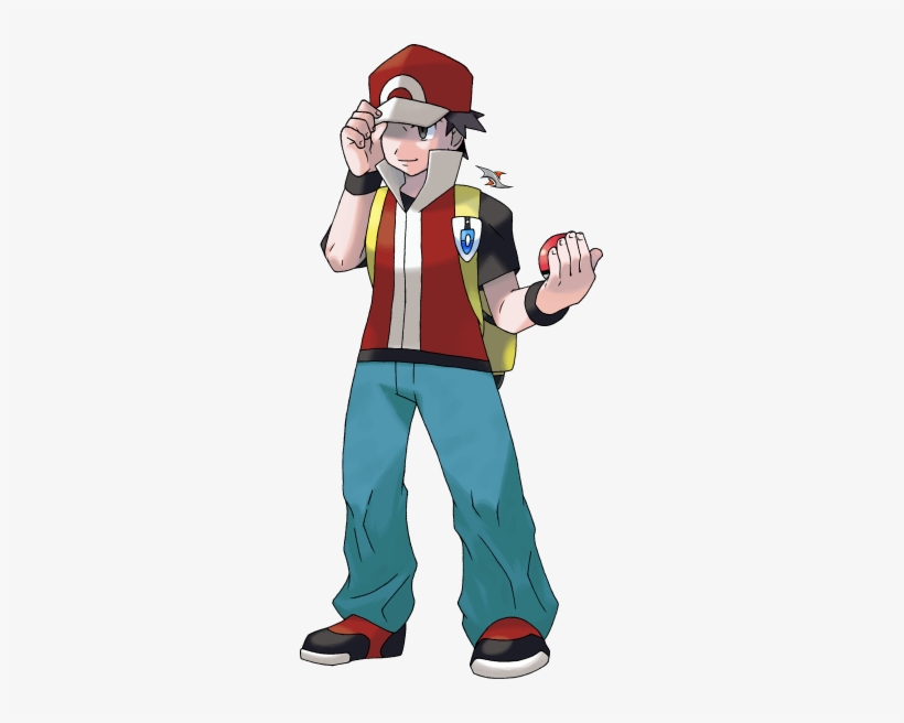 Red By Xous 54 - Red Pokemon Trainer Png PNG Image | Transparent PNG ...