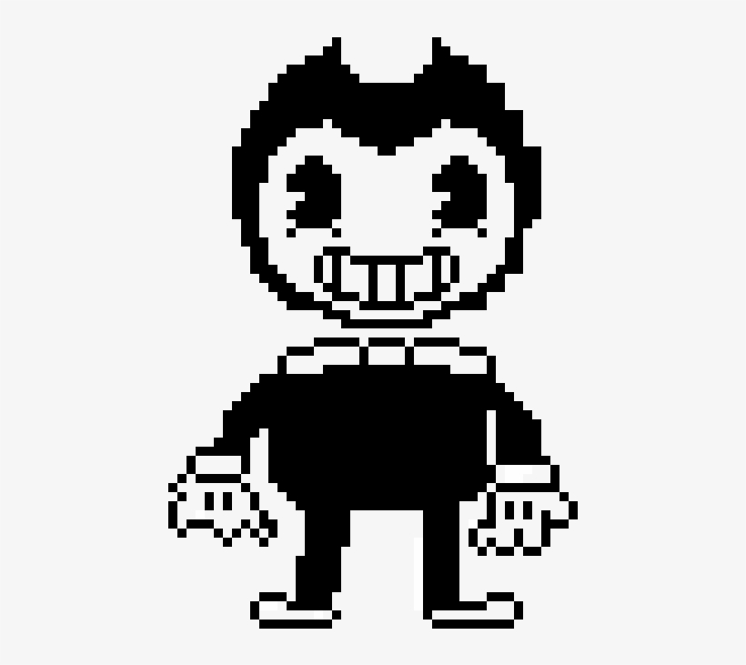 Bendy And The Ink Machine - Pixel Art PNG Image | Transparent PNG Free ...